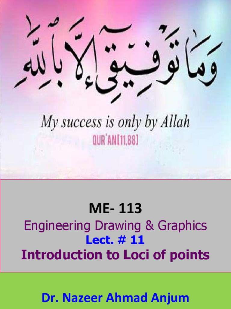 Introduction to Loci in Engineering Drawing | PDF | Sphere | Elementary ...