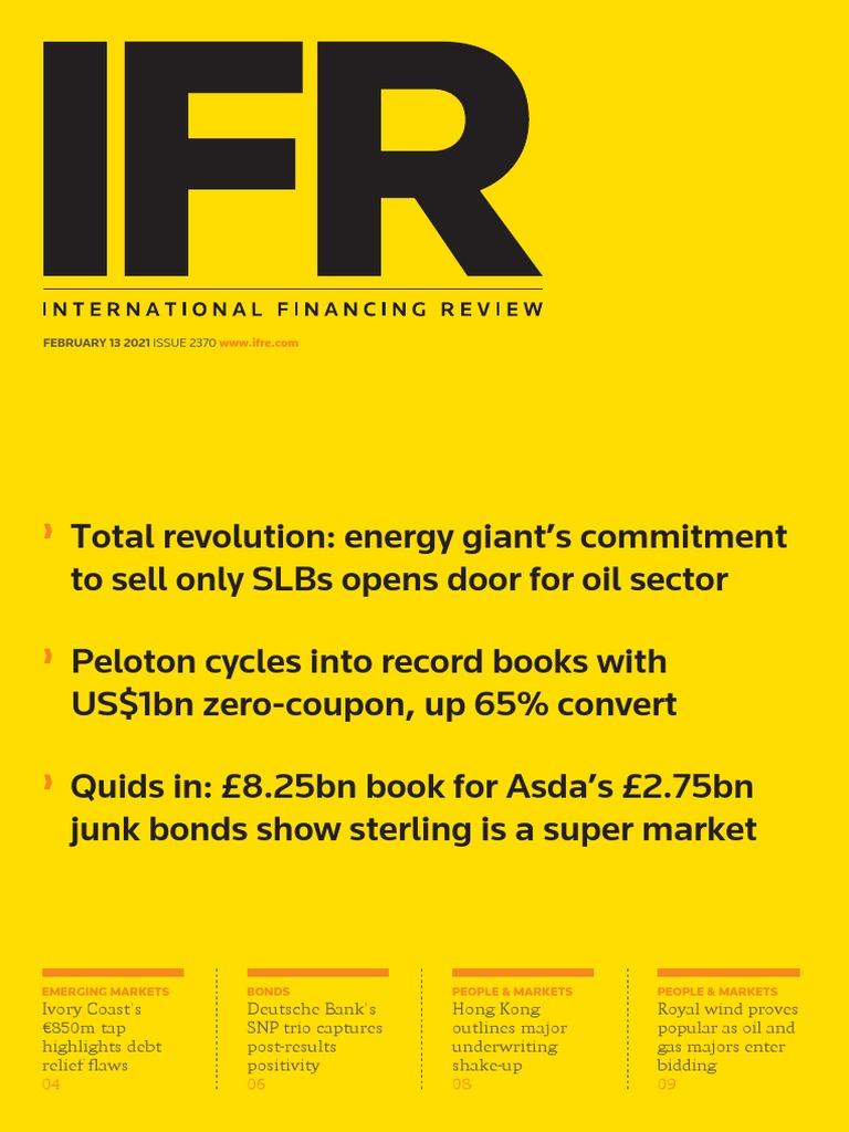 IFR Magazine-13 February 2021 | PDF | Bonds (Finance) | Financial Markets