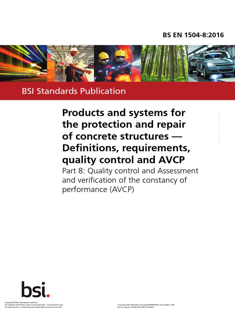 En 1504-8 | PDF | European Union | Specification (Technical Standard)
