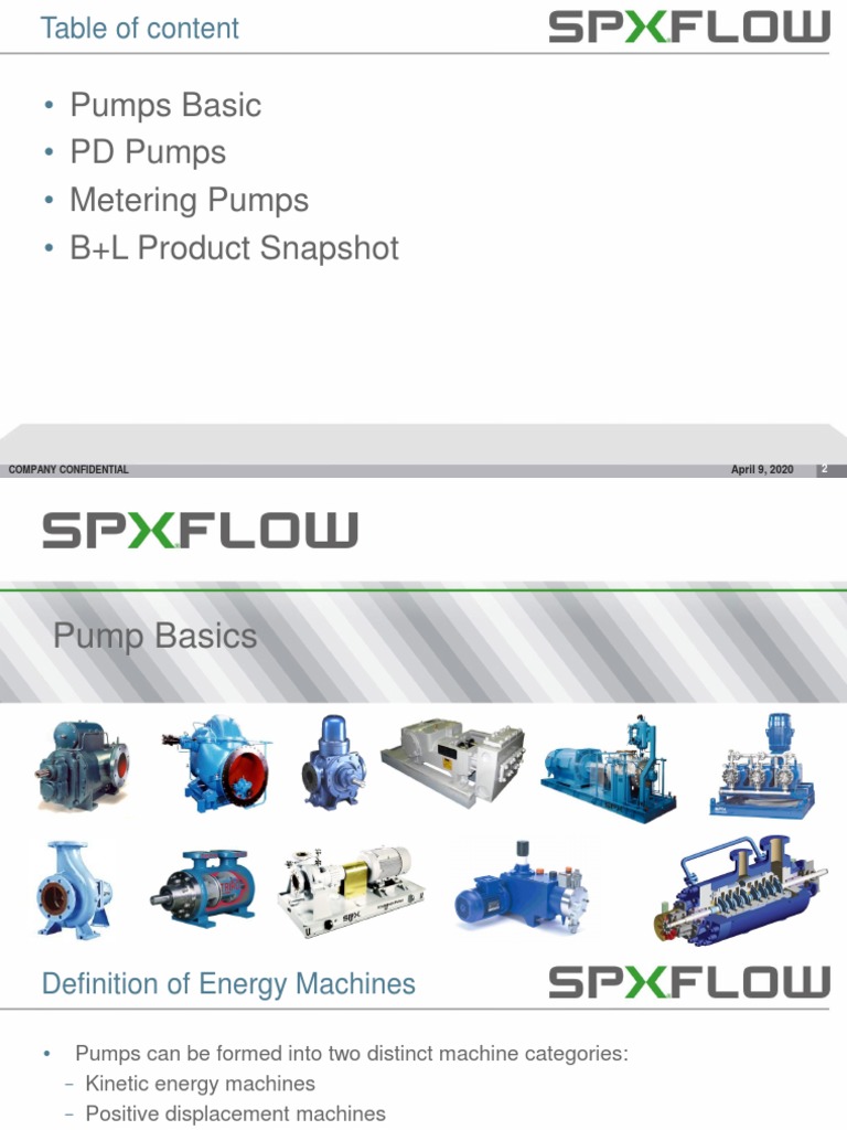 1 - Pump Basic | PDF | Flow Measurement | Pump