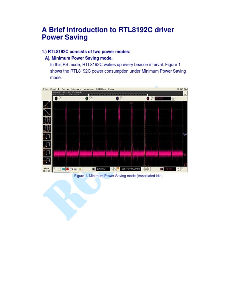 A Brief Introduction To RTL8192C Driver Power Saving | PDF | Usb | Computer Science