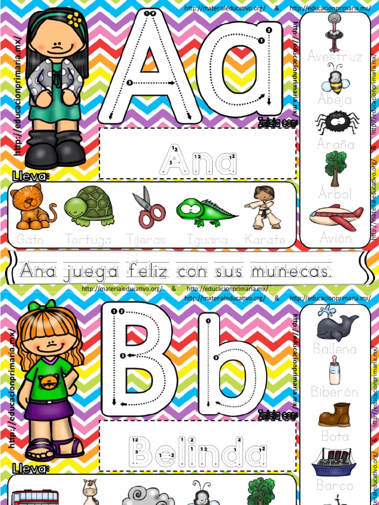 Trazo, Leo y Escribo Por Materiales Educativos Maestras | PDF