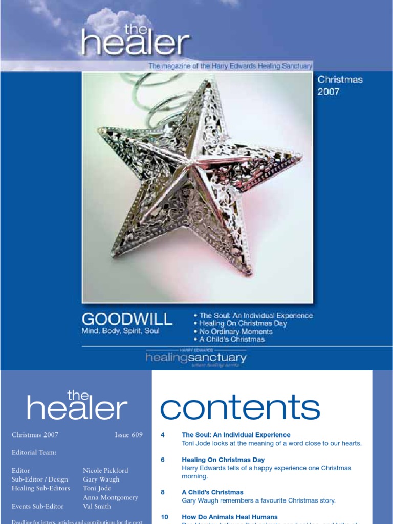 Harry Edwards Magazine | PDF | Meaning Of Life | Soul