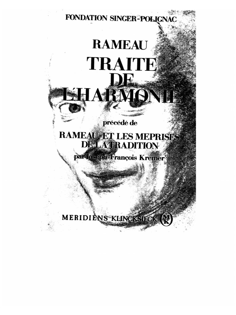 Rameau - Traite de L'Harmonie | PDF