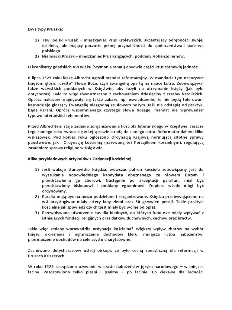 Prezentacja Kalwinizm | PDF