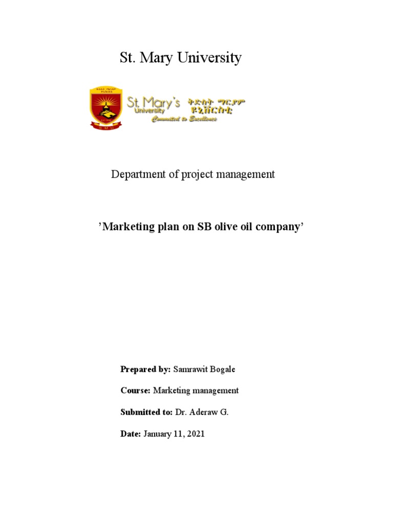 Marketing Plan Ass. | PDF | Retail | Marketing