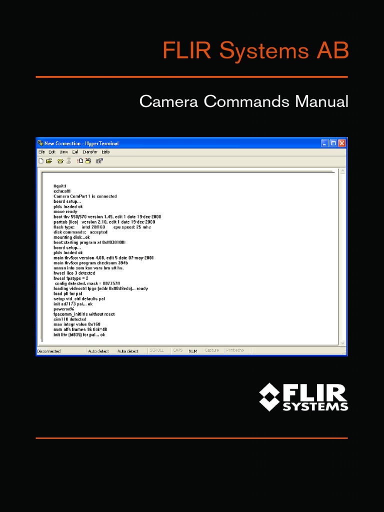FLIR Systems AB: Camera Commands Manual | PDF | Computer File ...