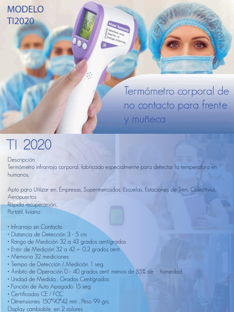 Ficha Tecnica Termometro | PDF | Tecnología