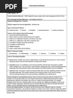 Tpack Lesson Template | PDF | Lesson Plan | Narrative