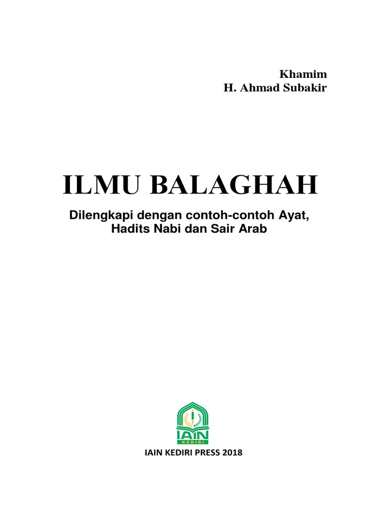 Ilmu Balaghah 2018 New | PDF