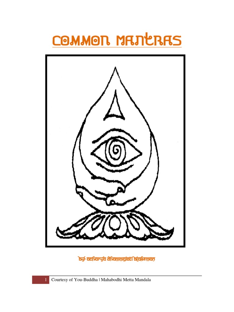 Buddhist Mantras for Meditation | PDF