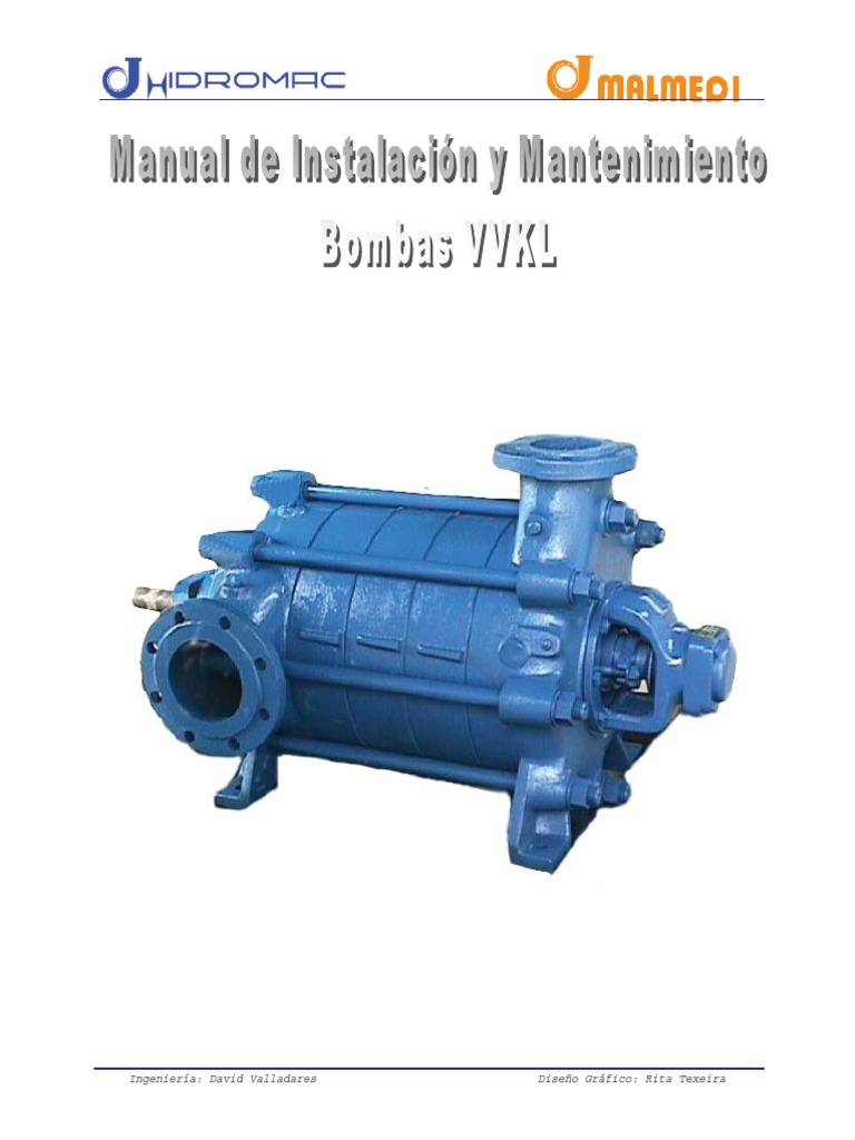 Manual de Instalación y Mantenimiento Bombas WKL | PDF | Bomba | Refrigeración