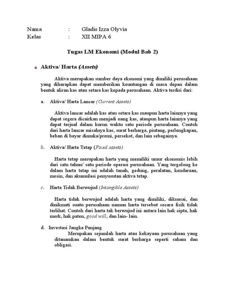 LM Eko Bab 2 Kelas 12 | PDF