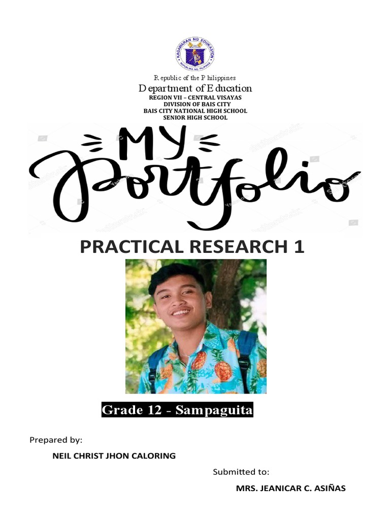 Practical Research 1: Grade 12 - Sampaguita | PDF