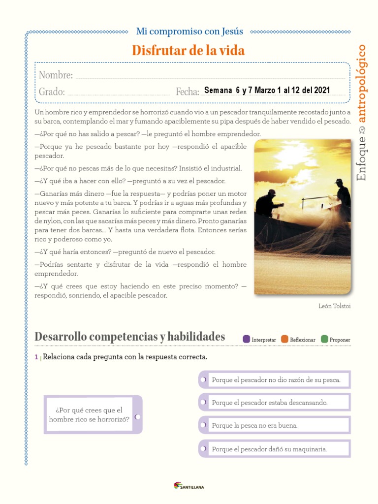 Primer Periodo 2021 Mas Talleres Religion Decimo | PDF | Jesús | Pobreza