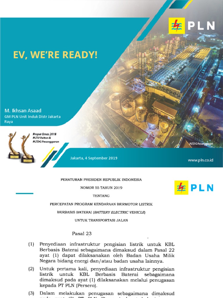 Ev, We'Re Ready!: M. Ikhsan Asaad | PDF | Power (Physics) | Electric Power
