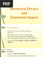 Grade 9 English Language Devices Guide | PDF | Grammar | Syntax