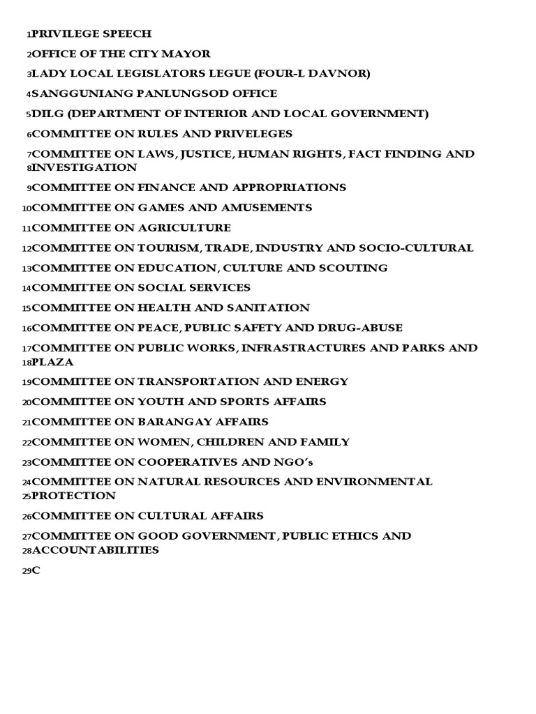 Privilege Speech | PDF | Politics | Social Science