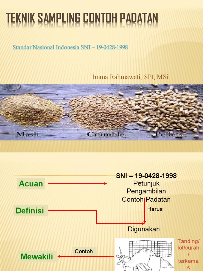 Teknik Sampling Padatan | PDF