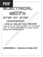 Installation Reference Method Codes BS7671 | PDF | Cable | Building ...