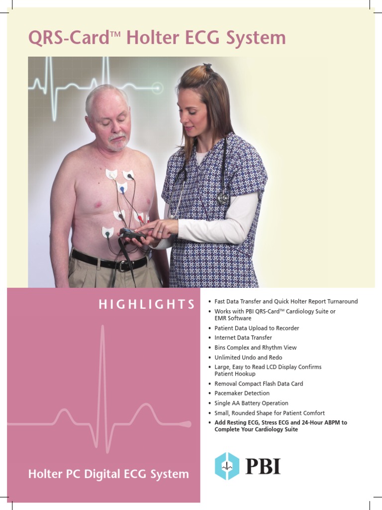 QRS-Card Holter ECG System: Highlights | PDF | Electronic Health Record ...