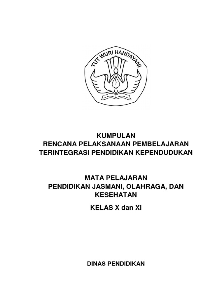 RPP PJOK Kelas X & XI | PDF