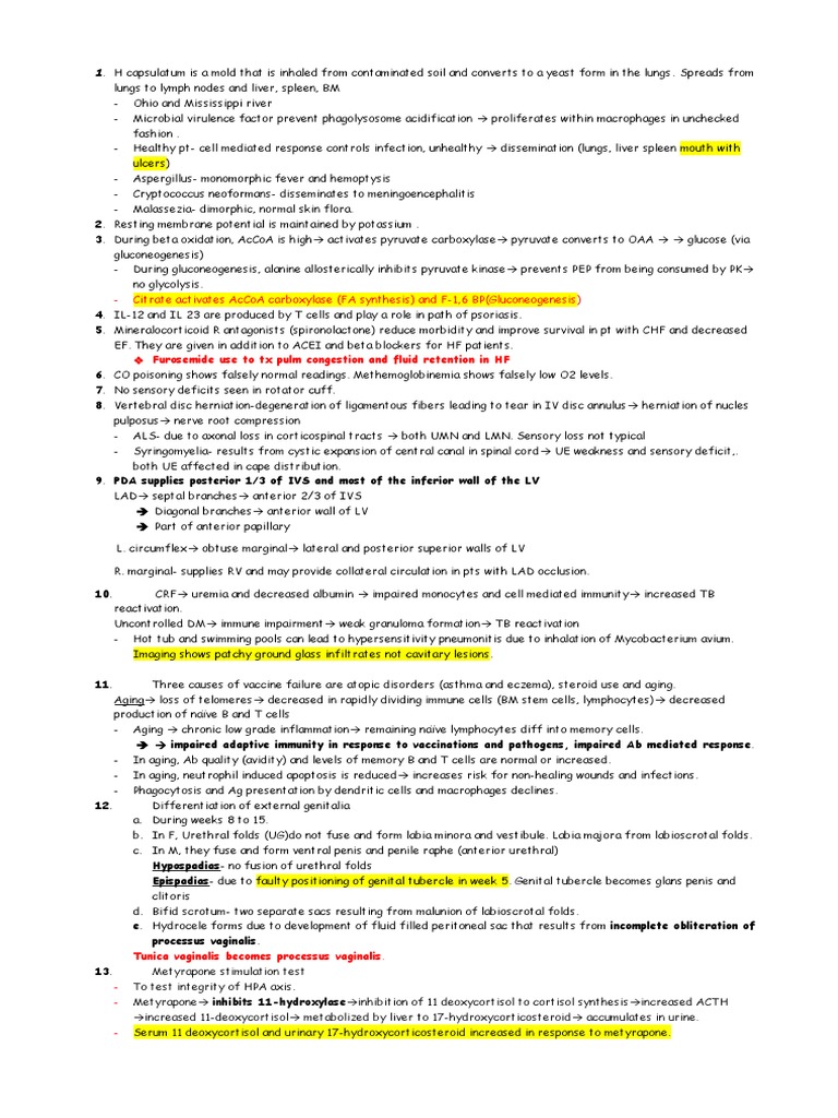 Uworld Notes 2021 | PDF | Clinical Medicine | Illness