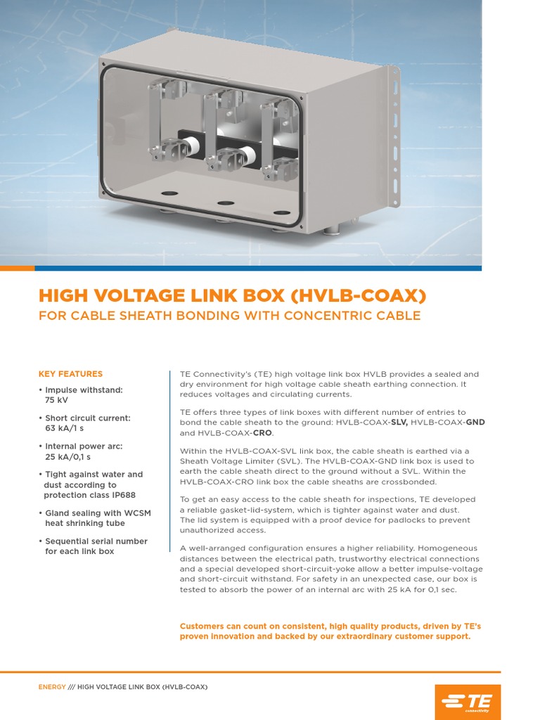 Link Box TE Connectivity DDEController | PDF | High Voltage | Electric ...