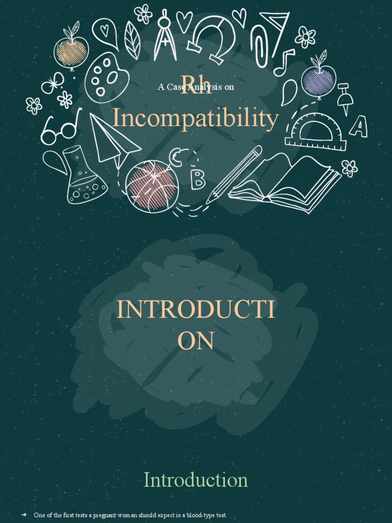 RH Incompatibility: A Case Analysis On | PDF | Blood Type | Tissue (Biology)