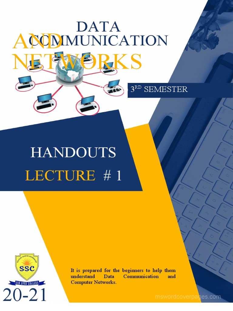 Data Communication: AND Networks | PDF | Transmission Medium | Data ...