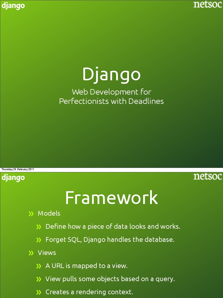 Django Tutorial | PDF | Web Development | World Wide Web