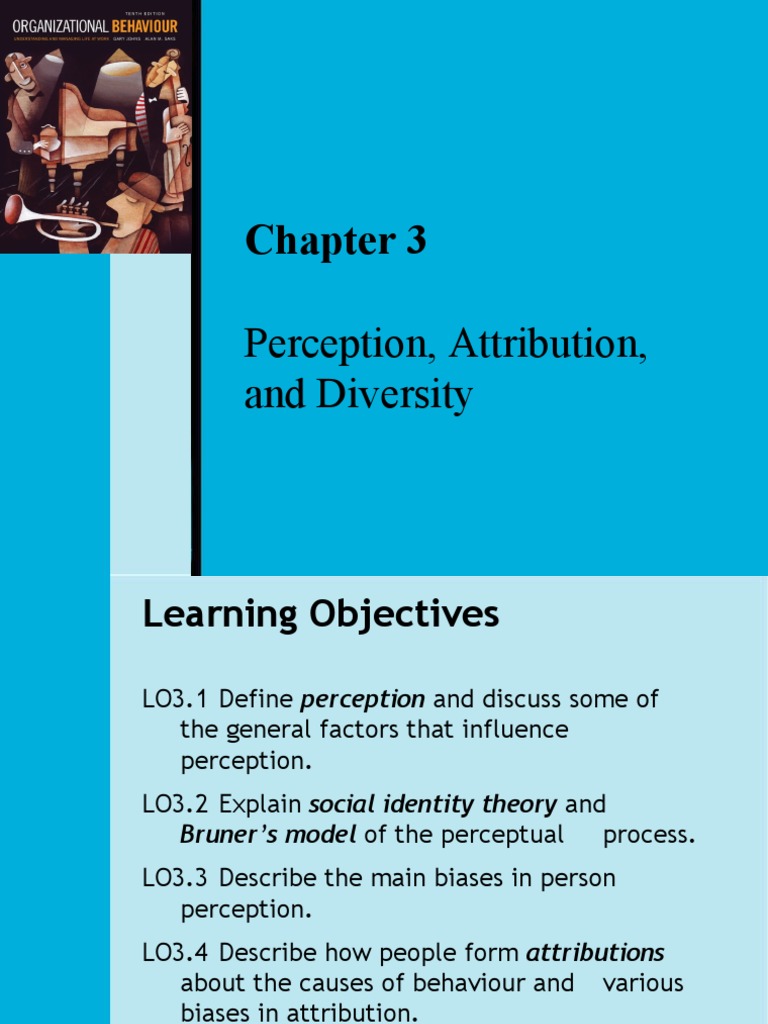 Perception, Attribution, and Diversity: Chapter 3/ Slide 1 | PDF | Performance Appraisal ...