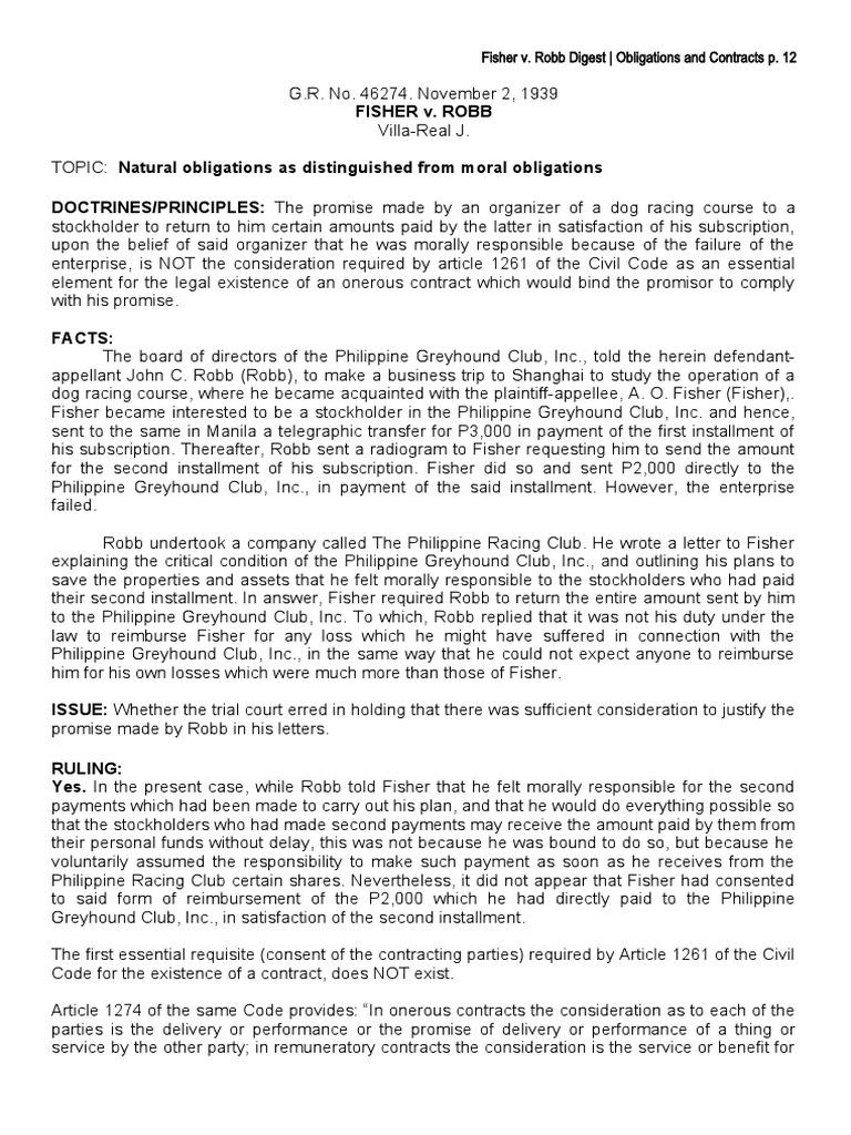 Distinguishing Natural Obligations from Moral Obligations: The Promise ...