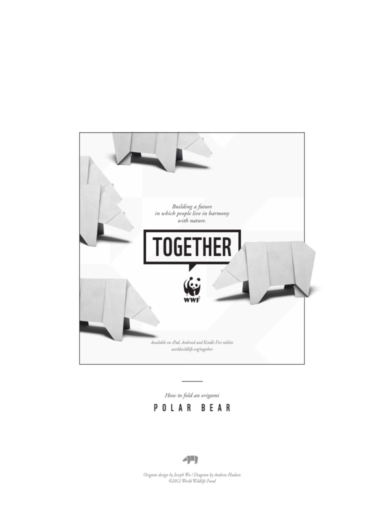 WWF Together PolarBearOrigami | PDF | Origami | Portable Electronics