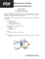 Mapa Conceptual de Las Etapas Del Proceso de Redacción | PDF | Planificación | Información