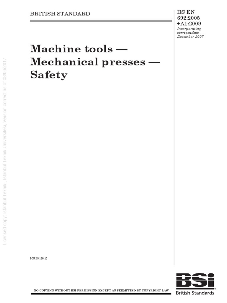 BS en 692-2005+a1-2009 - (2017-06-08 - 07-46-56 Am) | PDF | Clutch | Valve