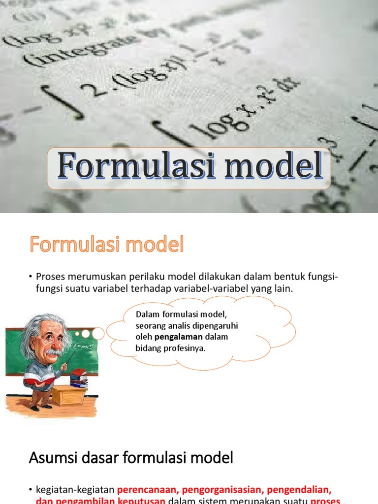 Formulasi Model | PDF