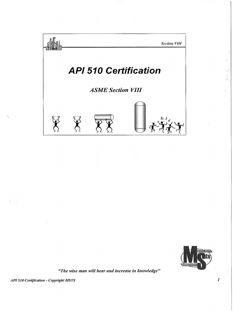 API 510 Module 1 - Introduction | PDF