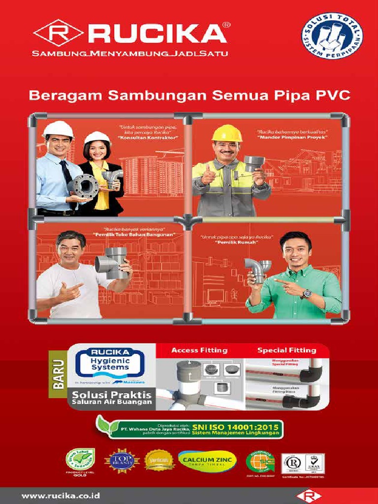 Leaflet RUCIKA FITTING Low PerHal | PDF | Organic Polymers | Building ...