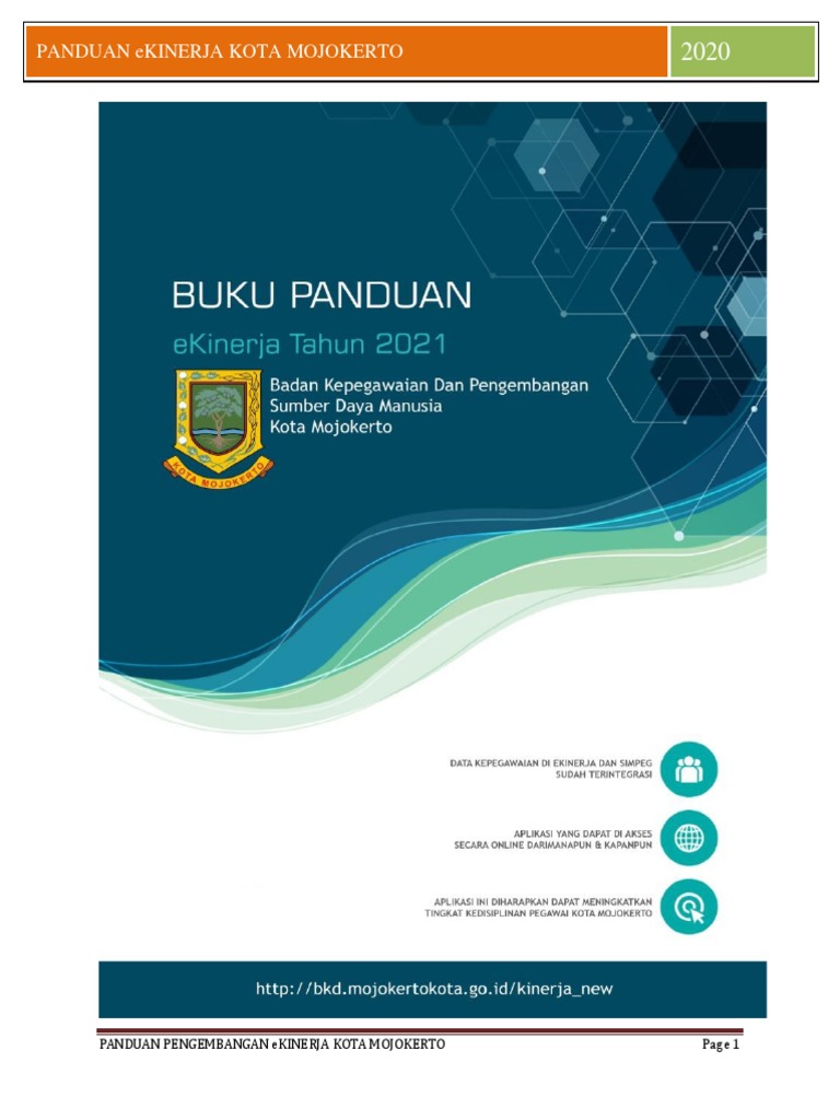 Panduan Aplikasi E Kinerja 2021 Pdf
