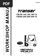 Toyota 8FBE10, 13, 15, 18, 20. Repair Manual | PDF