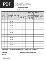 Blood Requisition Form | PDF