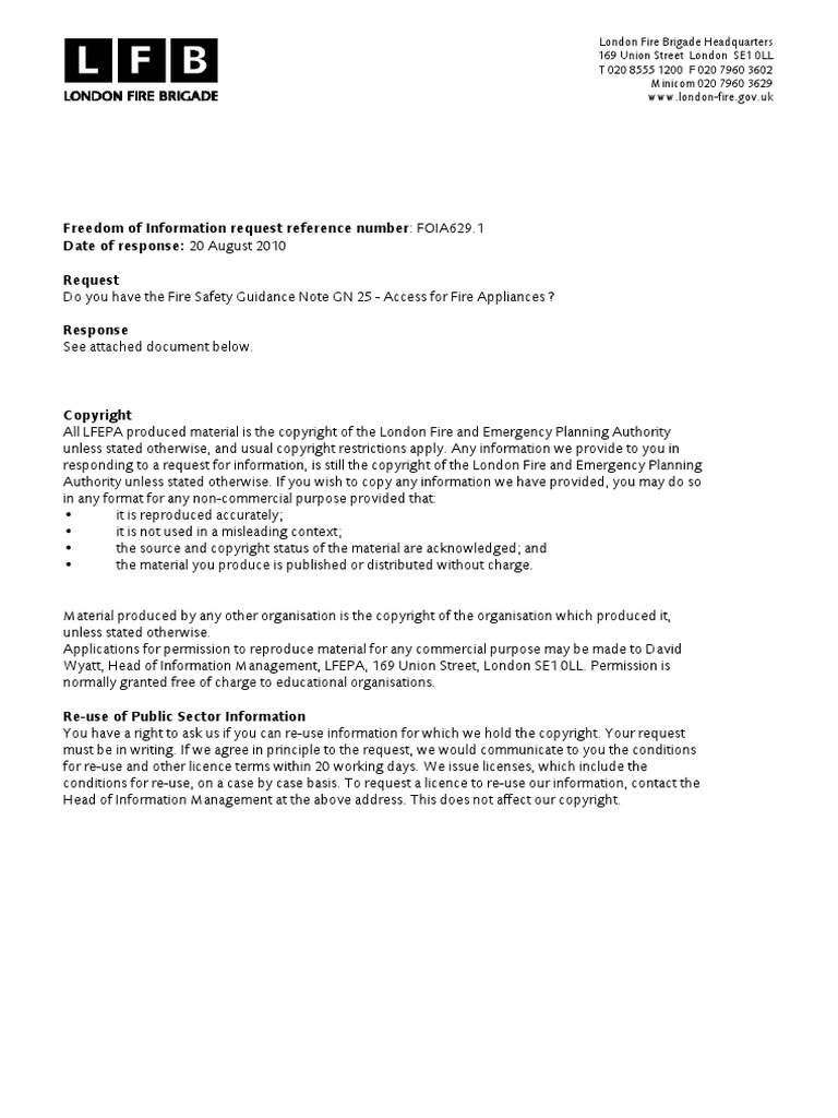 Fire Tender Access | PDF | Fire Engine | Copyright