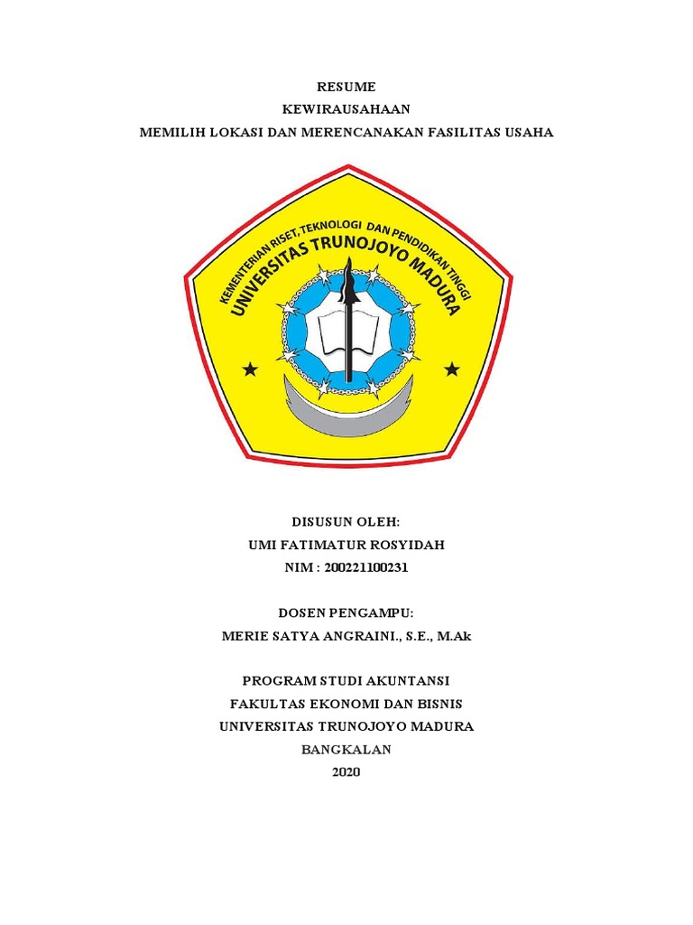 Resume Bab 12 Kwu - Umi Fatimatur Rosyidah - 231 - Ak-E | PDF