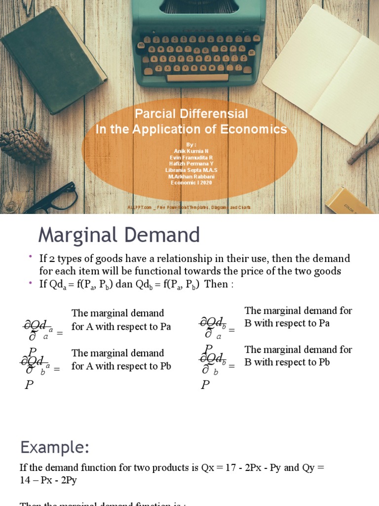 Partial Differential - Economics | PDF | Utility | Microeconomics