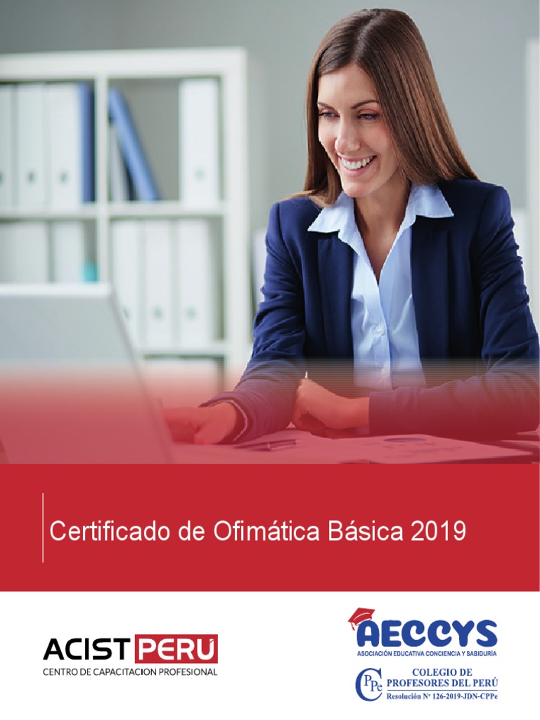 Obtener Certificado de Ofimatica Basica Rapida | PDF