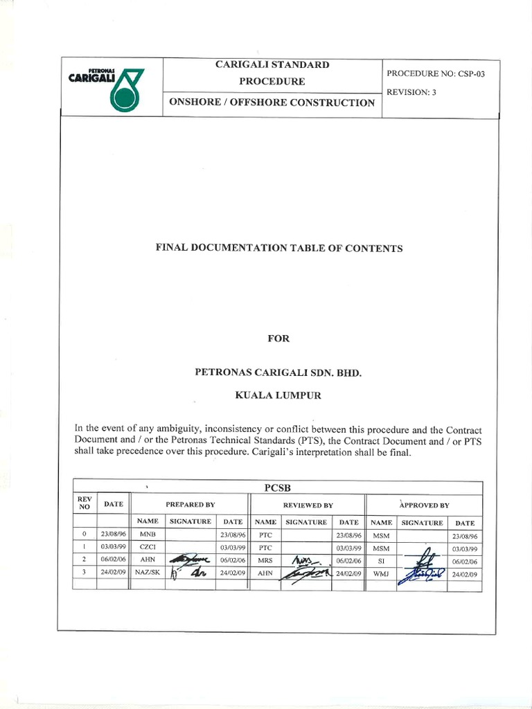 3.CSP-03 Rev.3 | Download Free PDF | Nondestructive Testing | Documentation