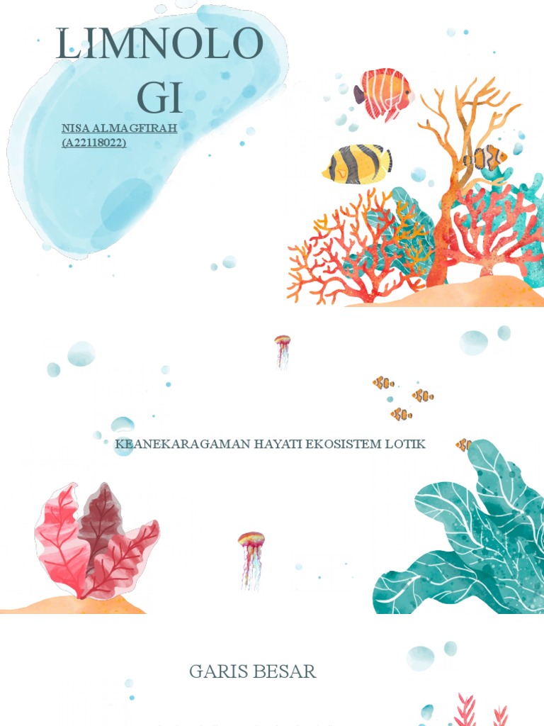 Limnologi - Ppt. Lotik Dan Lentik | PDF