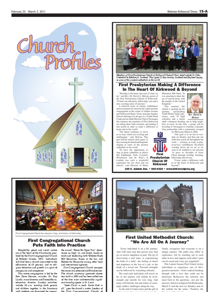 Church Profiles 0211 | PDF | Presbyterianism | Church (Building)