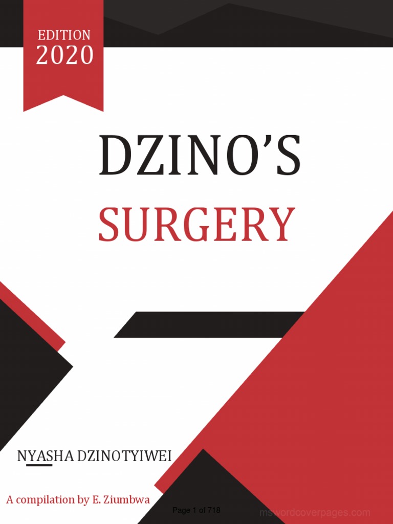 Dzino's Surgery | PDF | Nerve | Peritoneum
